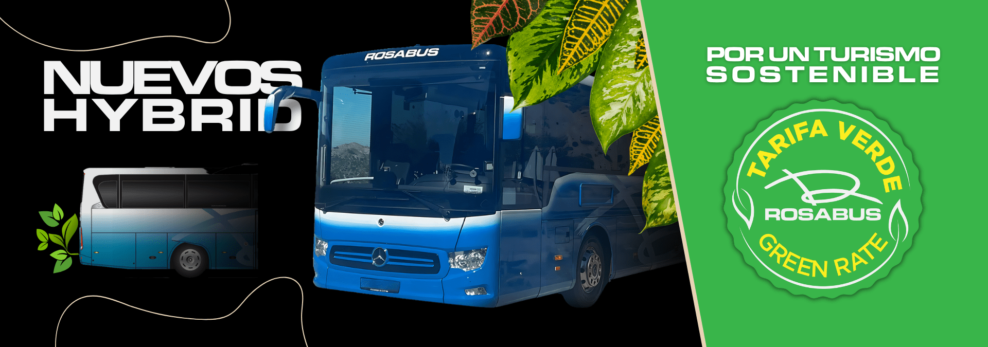 Nueva tarifa verde de Rosabus - eventoplus.com