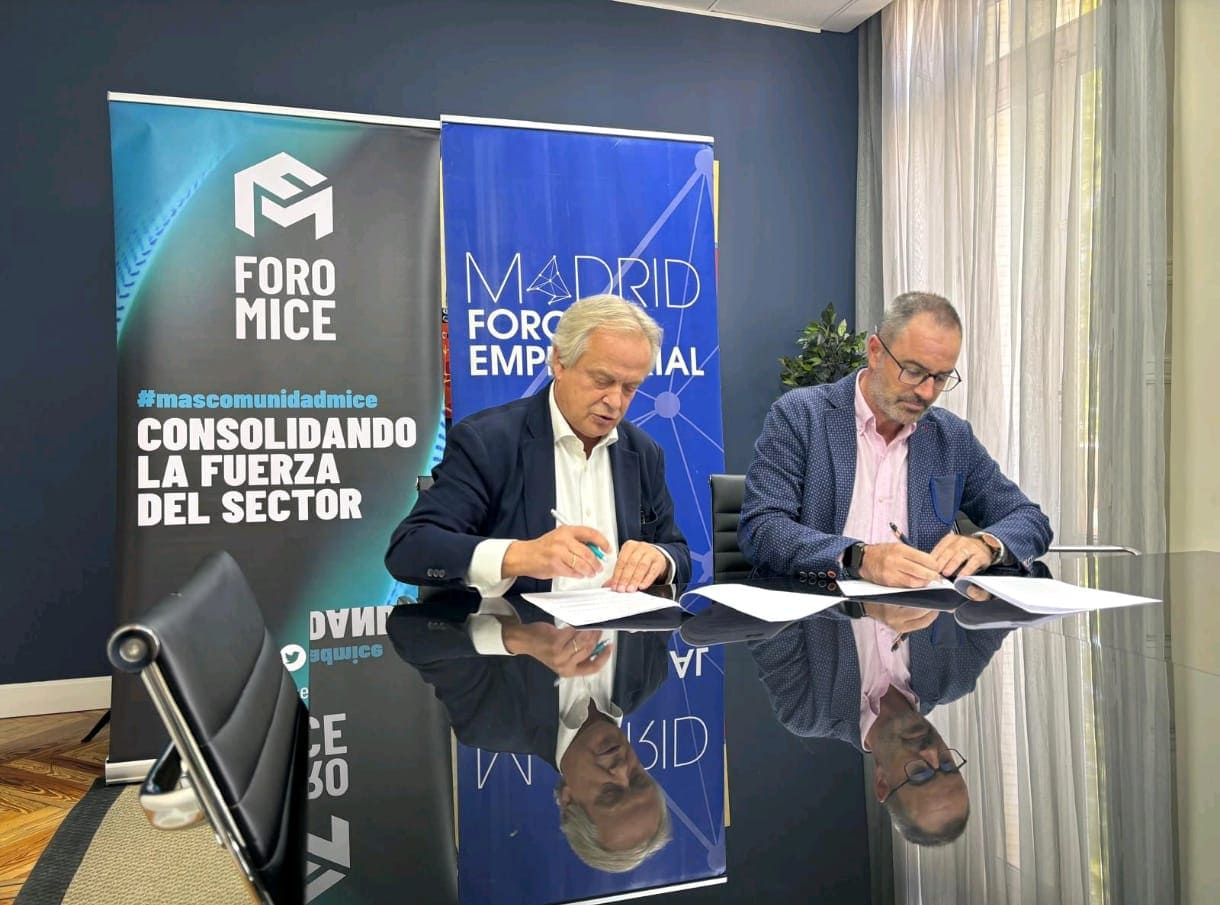 Madrid Foro Empresarial y Foro MICE firman un acuerdo de colaboración para compartir ...