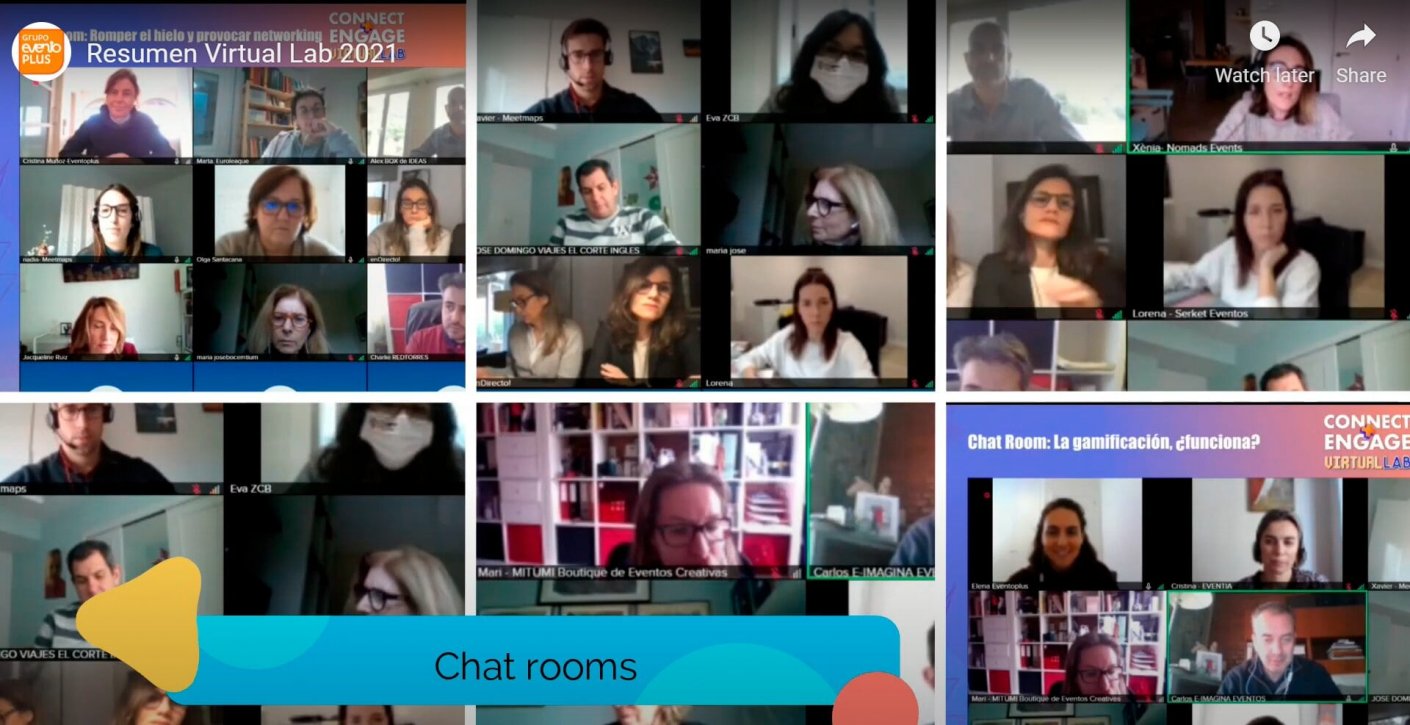 Los chat rooms, un formato interesante en eventos digitales ...