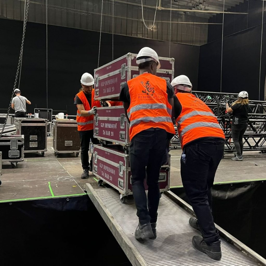 Staff for set-up/tear-down for events